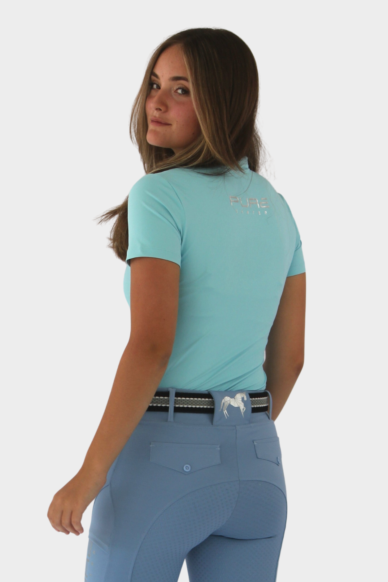 Ocean Blue Base Layer | Riding Tops Australia – Pure Canter